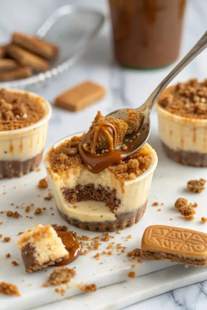 Biscoff Cheesecake Cups Recipe - Delicious Delight | Tasty Meals Blog