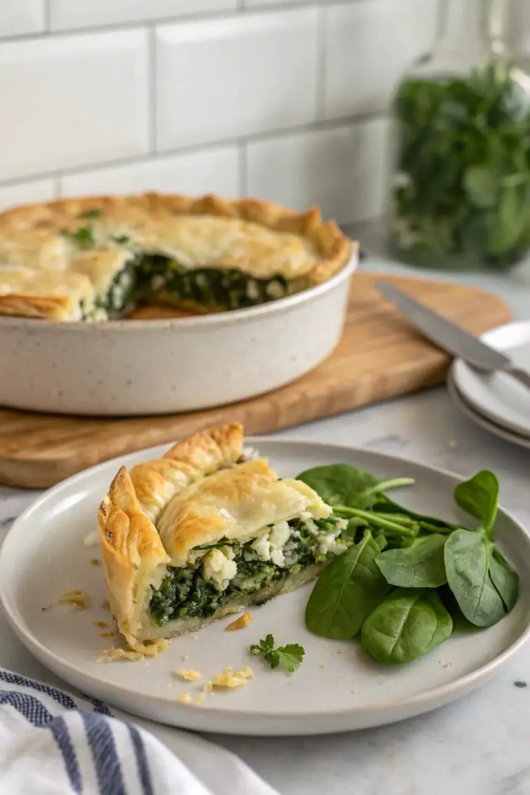 Spinach Stuffed Pie Recipe: Delicious and Nutritious | Tasty Meals Blog
